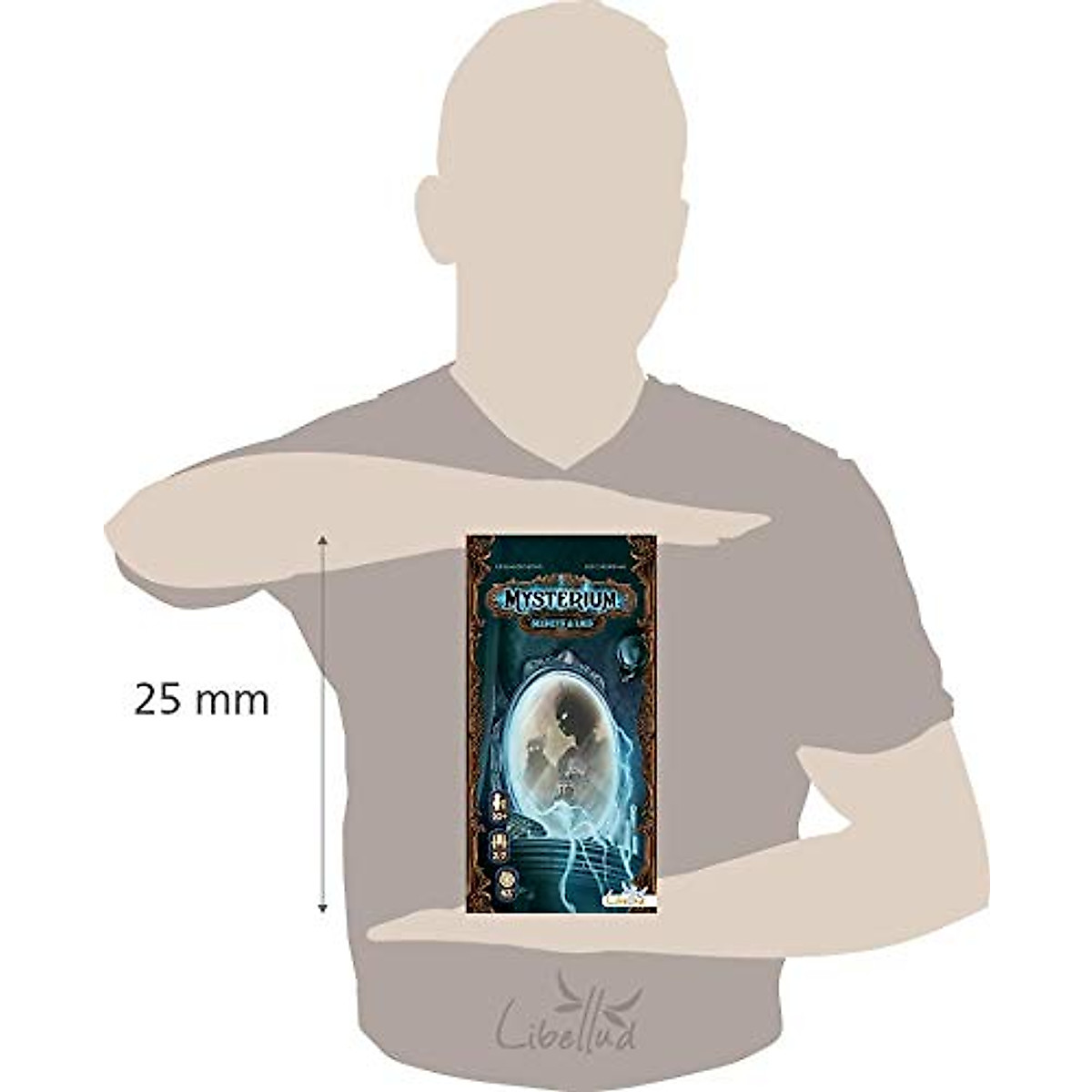 Mysterium Secrets & Lies Board Game EXPANSION - Unravel New Mysteries in the Beloved Cooperative Game! Fun Family Game for Kids & Adults, Ages 10+, 2-7 Players, 42 Minute Playtime, Made by Libellud