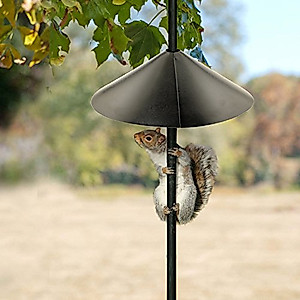 Woodlink NABAF18 Audubon Wrap Around Squirrel Baffle, 18-Inch - Black