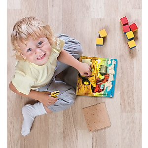 Puzzled Jigsaw - Dump Truck & Excavator