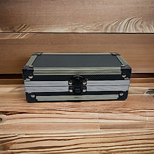 Prolinemax 9 Pieces HSS Keyway Broach Set Standard Cutting Bushings Shim Harden with Case