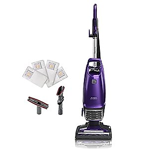 Kenmore BU4018 Intuition Bagged Upright Vacuum Lift-Up Carpet Cleaner 2-Motor Power Suction with HEPA Filter,3-in-1 Combination, Upholstery Tool for Hardwood Floor, Pet Hair, Purple