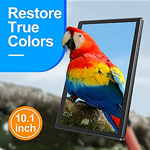 Hoozo Android Tablet 10 Inch, Android 10 Tablets, ZPad R05 32GB ROM 128GB Expand, 6000mah Battery, WiFi Bluetooth, IPS FHD Touch Screen Tableta, Dual Camera, Google GMS Certified – Black