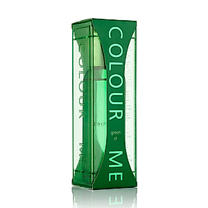Milton-Lloyd Colour Me Green - Cologne for Men - Oriental Perfume for Men - Woody, Amber Fragrances - Mens Cologne - Long Lasting Perfume - 3 oz