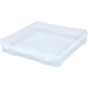 We R Memory Keepers 0633356611059 Storage Bins Storage & Decor-12 x 12-Craft and Photo Case, Clear
