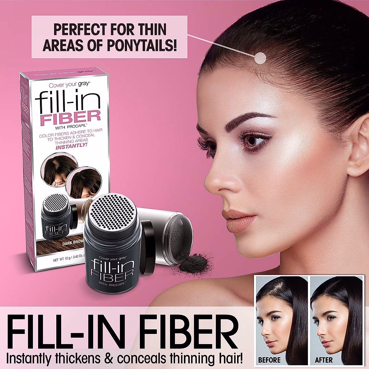 Cover Your Gray Hair Color Touch-Up Stick - Black (2-Pack)