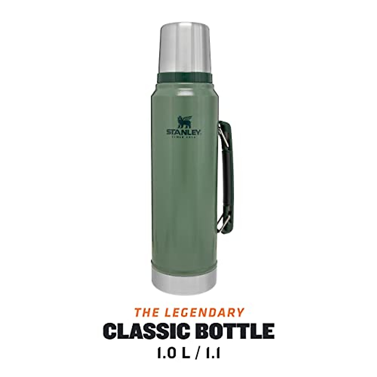 Stanley Classic Vacuum Bottle 1L Hammertone Green