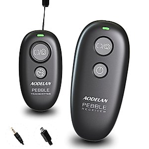 AODELAN Wireless Shutter Release for Olympus OM-D E-M10 Mark II, Pen E-PL8, Pen-F and for Panasonic Lumix DMC-G7, G85, GH4, Replaces RM-UC1 and DMW-RSL1