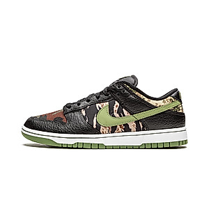 Nike Mens Dunk Low DH0957 001 Black Multi-Camo - Size 9