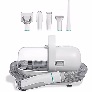 neabot P1 Pro Pet Grooming Kit & Vacuum Suction 99% Pet Hair, Professional Grooming Clippers with 5 Proven Grooming Tools for Dogs Cats and Other Animals(Renamed to Neakasa)