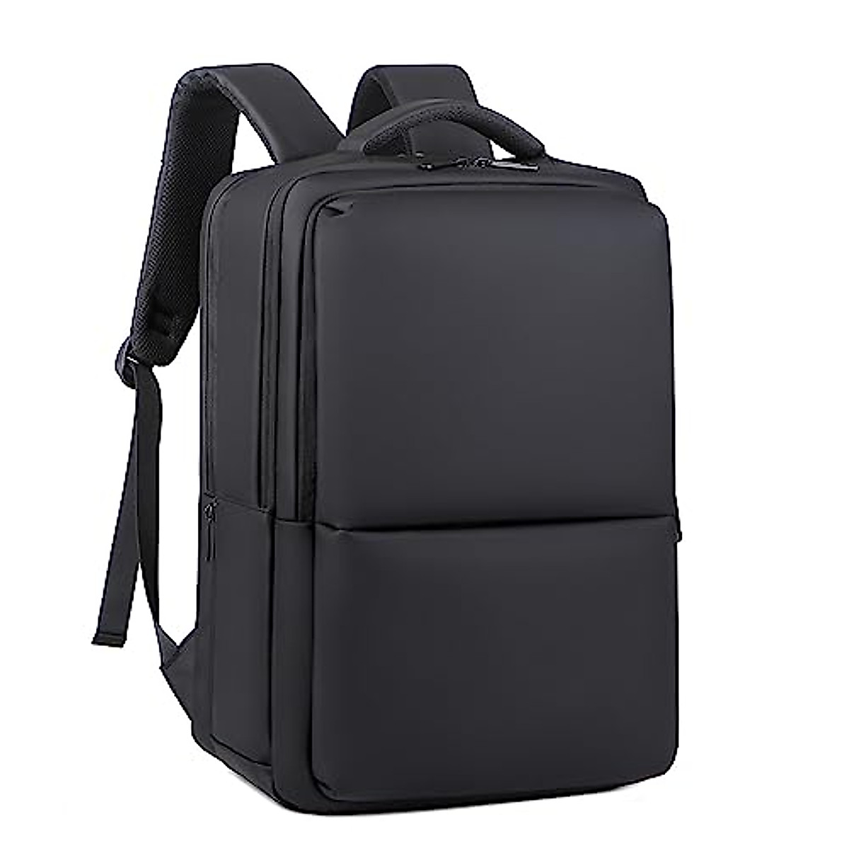 Oiiwak 17.3 Inch Travel Laptop Backpack, Water Resistant College Backpacks with USB Charging Port, Big Capacity Business Computer Bag, Gifts for Men Women Casual Daypack, Black