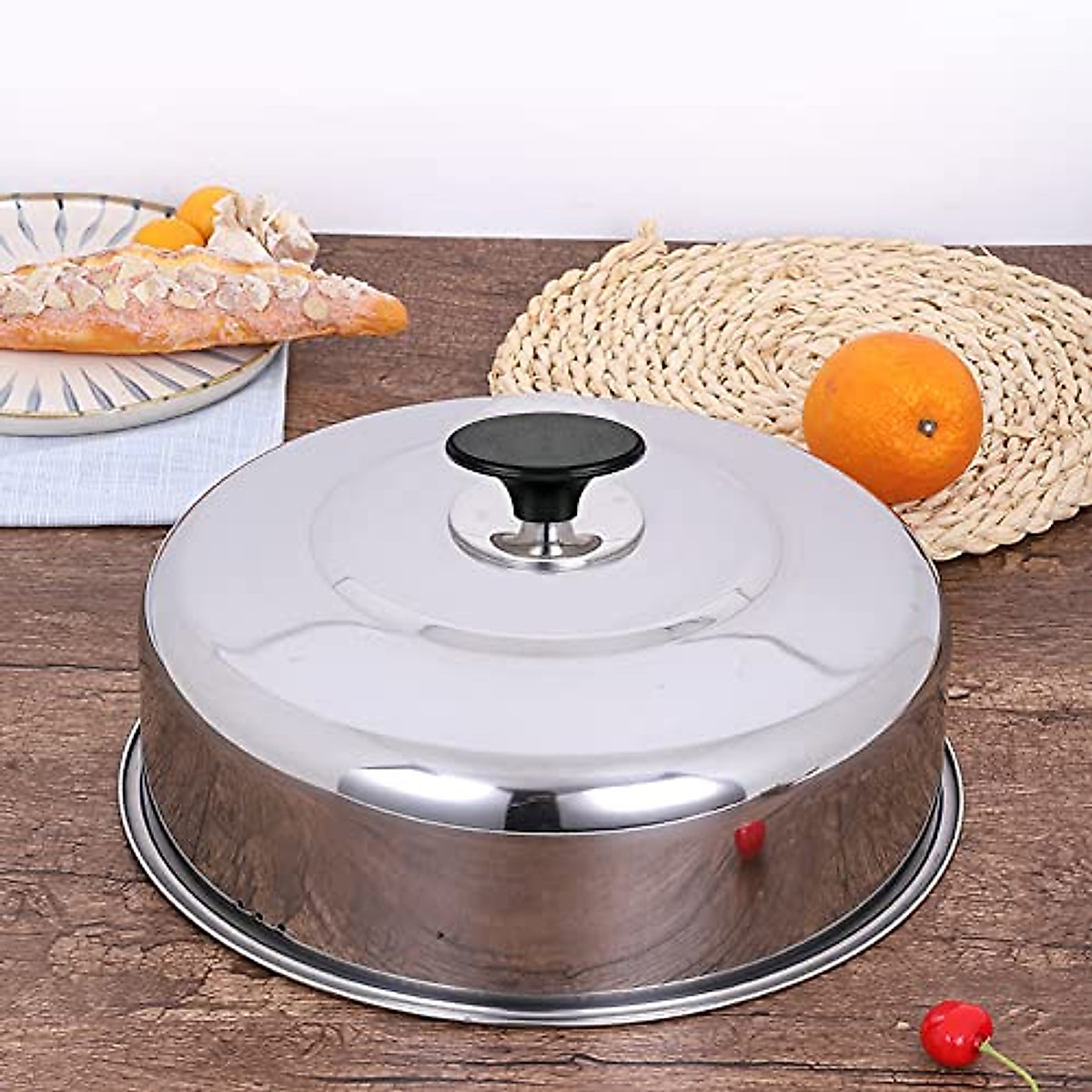 Dutch Oven Knob for Le Creuset Knob Replacement bakelite knobs Replacement Pot Lid Handle Compatible Aldi, Lodge and Other Enameled Dutch Oven, Black, Black