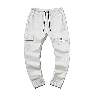 Men Workout Pants Cold Gear Men Menswear for Men X Large Cargo Pants Lightweight Mens Sweatpants Black Sweatpants Men Dark Mens Sweatpants Deal of The Day Clearance