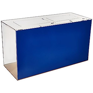 SeaClear 50 gal Acrylic Aquarium Combo Set, 36 by 15 by 20", Cobalt Blue