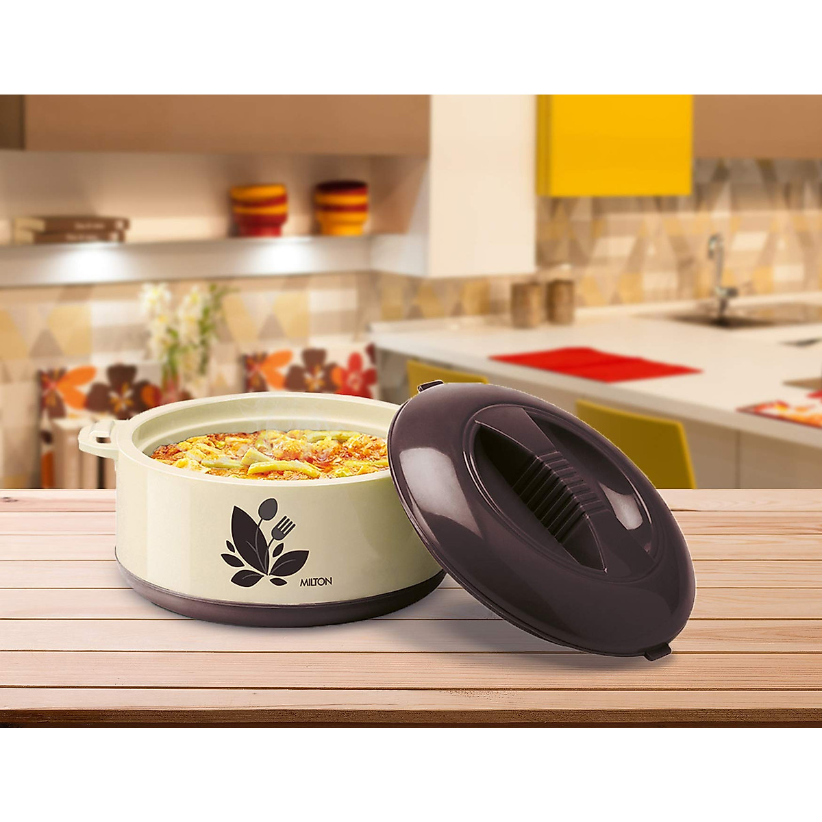 Milton Orchid 1000 Casserole 790 ml, Dark-Brown