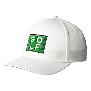adidas Golf Turf Hat, White, One Size