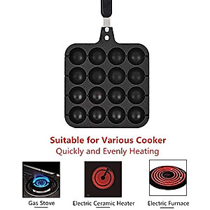 Takoyaki Grill Pan premium Material Non-Stick Plate Round Pancakes Cooking Tools Baking Mold Tray Home Kitchen Accessories