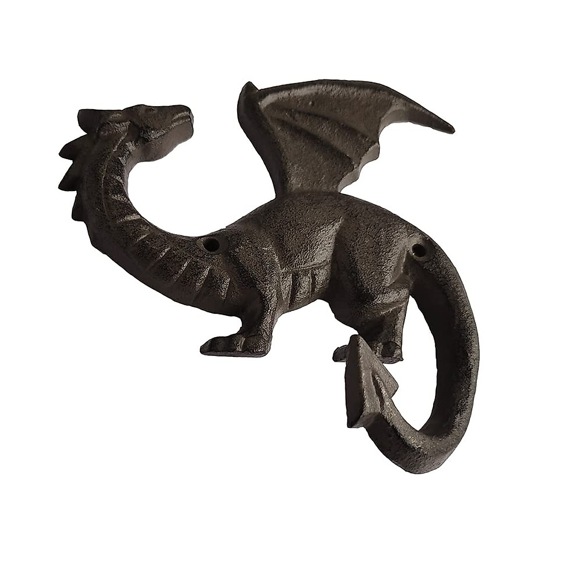 WINTENT Solid Cast Iron Dragon Hook Hanger for Key Coat (Dragon-1)