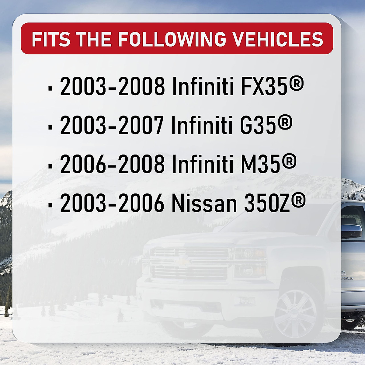 Ignition Coil Pack Set of 6 - Compatible with Infiniti FX35, G35, M35 & Nissan 350Z Vehicles - Replaces 22448-AL61C, UF401, IGC0007, 6734025, 22448AL615 - Year Models 2000-2008 - 3.5L V6 Coils
