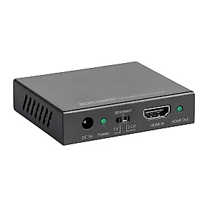 Monoprice Blackbird 4K HDMI Audio Extractor - 18Gbps, HDCP 2.2, 4K@60Hz, YCbCr 4:4:4, Digital And Analog Out