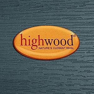 highwood Weatherly Garden Bench, 5 Feet, Nantucket Blue