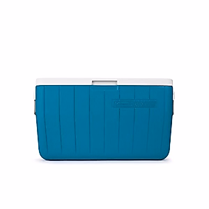 Coleman Chiller Series 48qt Insulated Portable Cooler, Ice Retention Hard Cooler with Heavy Duty Handles