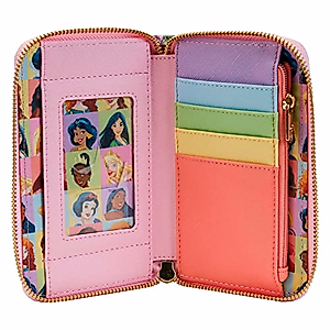 Loungefly Disney Princess Collage Zip Wallet