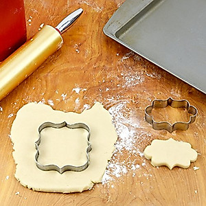 Bakerpan Stainless Steel Cookie Cutter Plaques II Set of 2