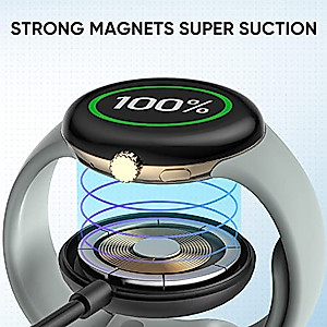 [2-Pack] Charger Compatible for Google Pixel Watch, Charging Cable for Google Pixel Watch, Not for Watch 2, 3.3ft