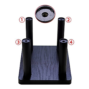 Speaker Stands Sound Stand Floor Stand Audio Thick Desktop Speaker Base Sound Bracket Stand Nail Foot Pad Shock Absorbing Shelf Speaker Bracket Floor/Wall Mount Speaker Stand (Size : 20-C)