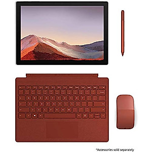 Microsoft Surface Pro 7 256GB i5 8GB RAM with Windows 10 Pro (Wi-Fi, Quad-Core i5-1035G4, Newest Version) Platinum PVR-00001 (Renewed)