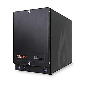ioSafe Duo RAID 1 USB 3.2 Fireproof/Waterproof Desktop Hard Drive (Diskless (0TB))