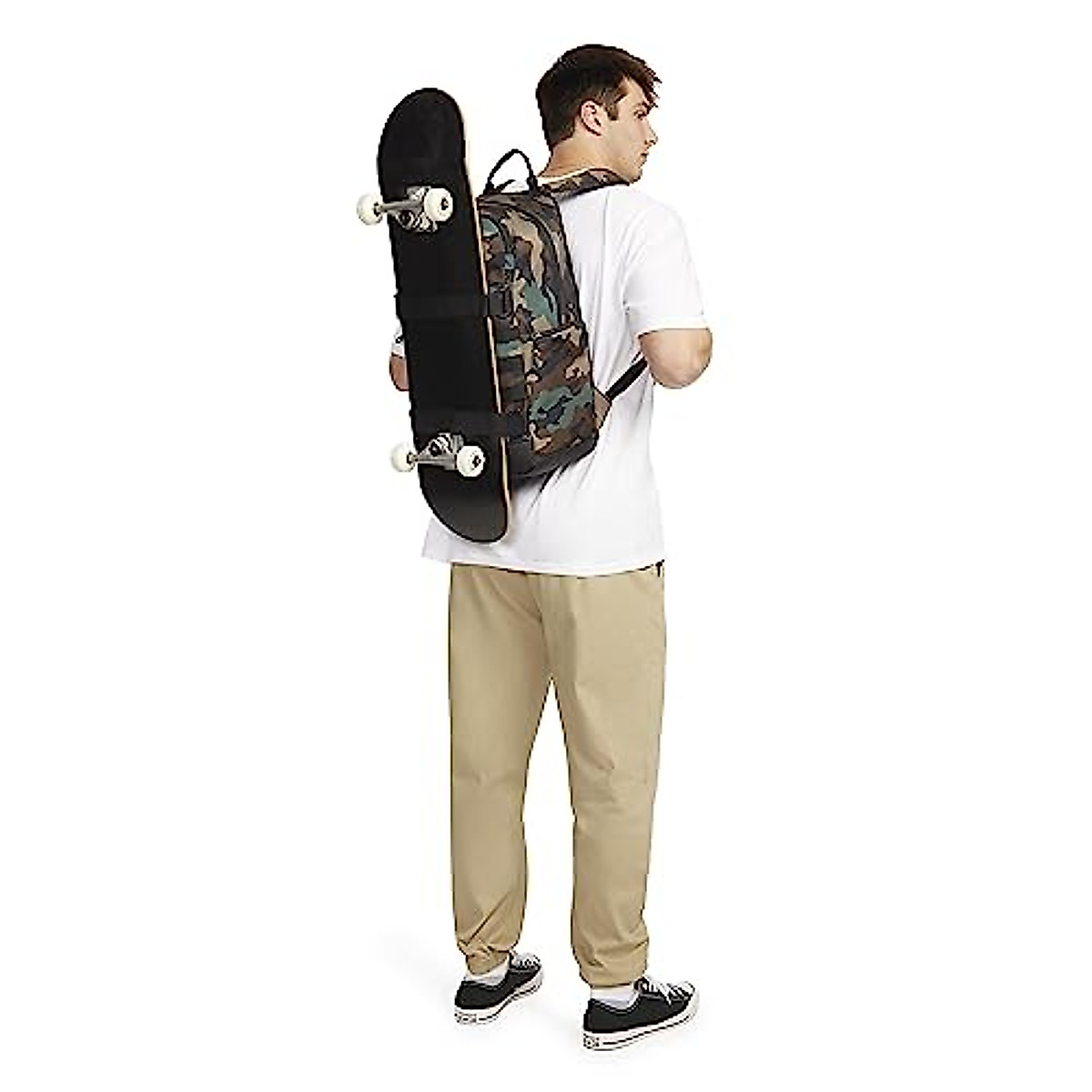 Hurley Mens Skateboard Backpack, Camo, One Size