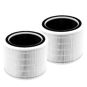 Reinlichkeit Core 200S Replacement Filter Compatible with Levoit Core 200S Smart WiFi Air Puri-Fier, 3-in-1 True H13 HEPA Activated Carbon Pre-Filter, Compare part Core 200S-RF，2 Pack
