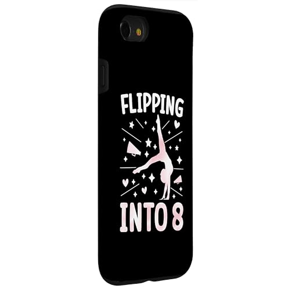 iPhone SE (2020) / 7 / 8 8th Birthday Cheerleader Eight Year Old Cheerleading Girl Case