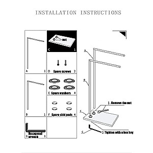 Towel Racks, Towel Rack 2 Tier Standitowel Holder for Bathroom Modern Floor Towel Rack for Bathroom Kitchen Vanity and Pool Area/Black/a