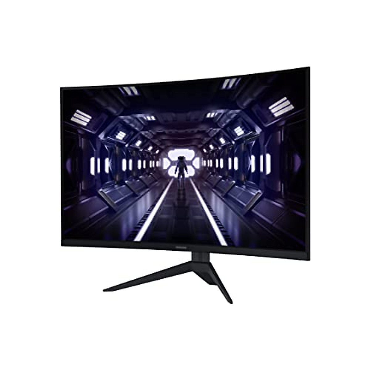 SAMSUNG 32" FHD 1080p Odyssey G3 Ultrawide Gaming Monitor, 1500R Curved Display, 165Hz, 5ms, AMD FreeSync Premium, Borderless Design, Eye Saver Mode, Black (LC32G35TFQNXZA)