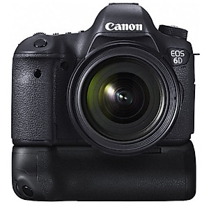 Canon EOS 6D with EF 24-70mm F4L IS USM Lens - International Version (No Warranty)