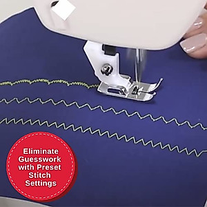 SINGER | M2100 Sewing Machine With Accessory Kit & Foot Pedal - 63 Stitch Applications - Simple & Great for Beginners