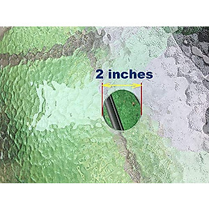 SUQ I OME 2 inch Outdoor Patio Thick Parasol Umbrella Hole Ring Plug and Cap Set, for Parasol Umbrella Table Hole Cover Insert(Brown)