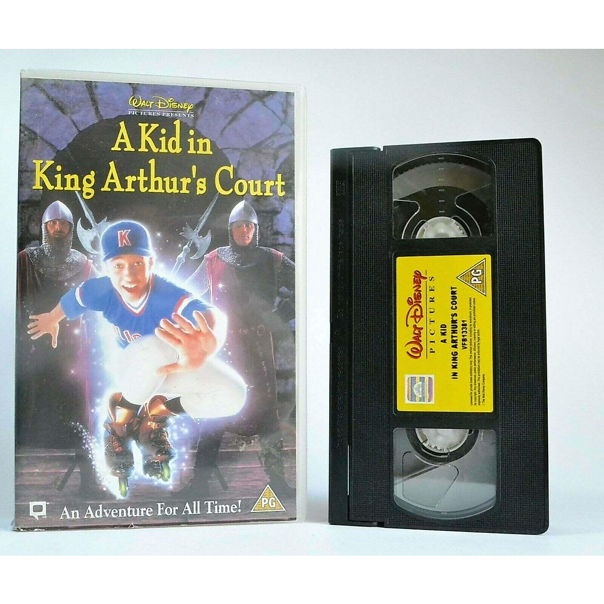 A Kid In King Arthur's Court - Disney Family Film - Large Box - Kids - Pal VHS