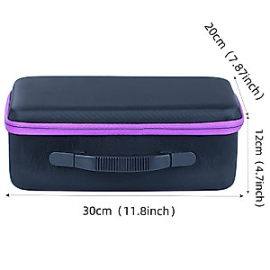 Kanmass Pro Graded Card Storage Box Trading Card Box-CSG & PSA Graded Card Case with Zipper Lock-Trading Card Case for Cards - Baseball Card&Sports Card Storage Box, MTG Card Storage