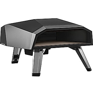 VEVOR Gas Pizza Oven, Stainless Steel Propane Pizza Oven, Gas Fire Pizza Oven with 12" Pizza Stone, Portable Gas Pizza Oven with Foldable Legs, Gas Powered Pizza Oven for Outdoor Camping-Global Patent