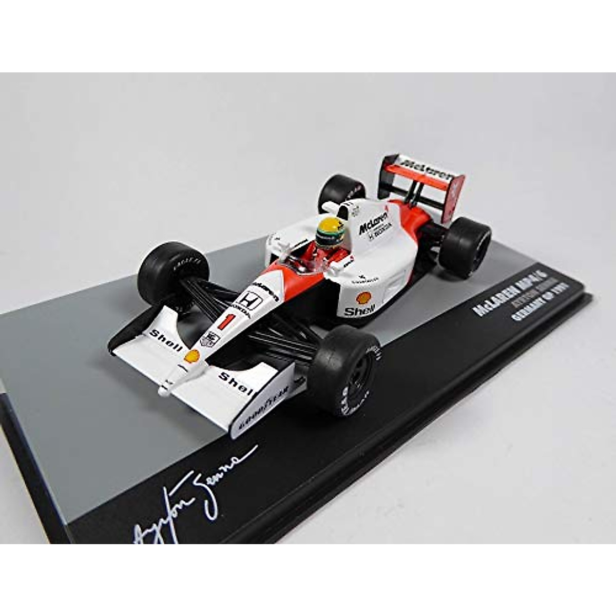 OPO 10 - Ayrton Senna McLaren MP4/6#1 - World Champion - Formula 1 1991-1:43 Altaya (714)