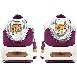 Nike Women's Air Max Correlate Shoes, White/Dark Grey-University Gold-Rave Pink, Size 7.5