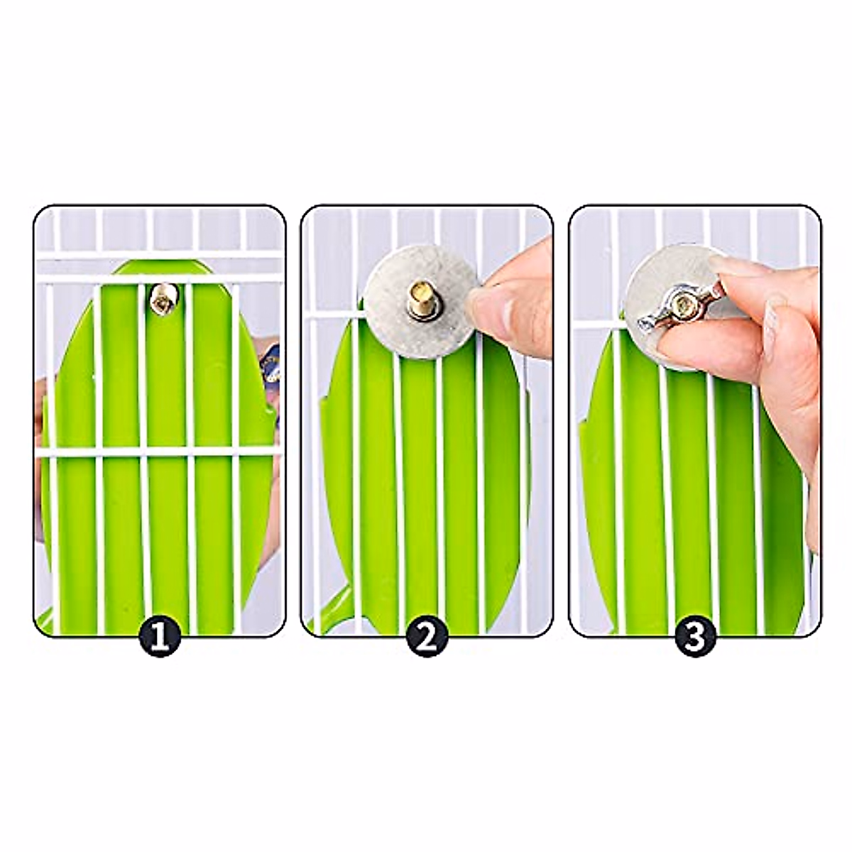 Pet Bird Cuttlebone Holder, Parakeet Cockatiel Budgies and Lovebird Standing Parrot Cuttlebone Holder