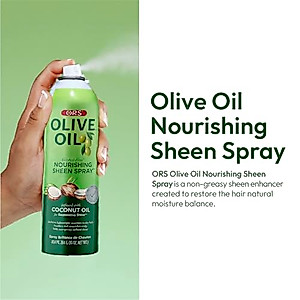 ORS Olive Oil Nourishing Sheen Spray infused with Coconut Oil 11.7 oz