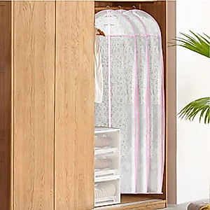 EORTA Garment Cover Bag for Wedding/Dance Dress Size Plus Dustproof Clothes Covers Breathable Storage/Travel Bag for Long Dress Bridal Gown Robes, 70"