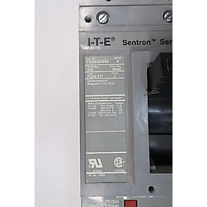 SIEMENS FXD63A250 SENTRON ITE 3P 250A AMP 600V-AC CIRCUIT BREAKER D559029