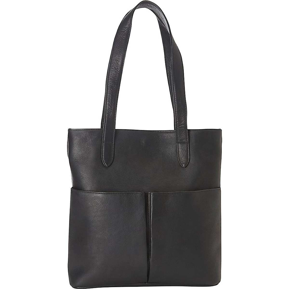 Le Donne Leather Destination Tote – Premium Full-Grain Colombian Vaquetta Leather Tote, 13.5" x 13" x 3" (Cafe)