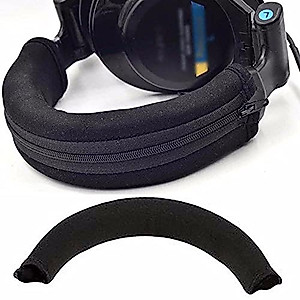 Headphone Protector Zipper Headband for Audio Technica ATH MSR7 M20 M30 M40 M40X M50X SX1 Headphone Accessories